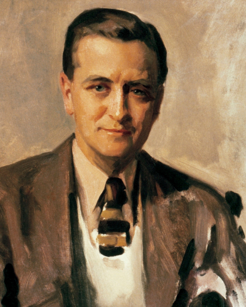 Portrait of Francis Scott Fitzgerald - Great Gatsby Art Prints - Museum ...