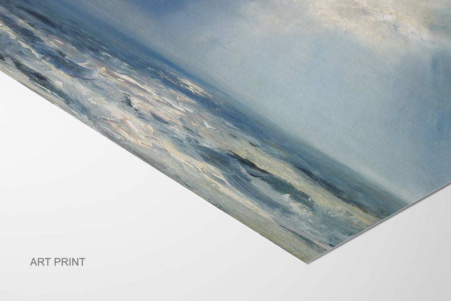 A SUNBEAM OVER THE SEA - Wall Art Seascapes – Museum Quality Art