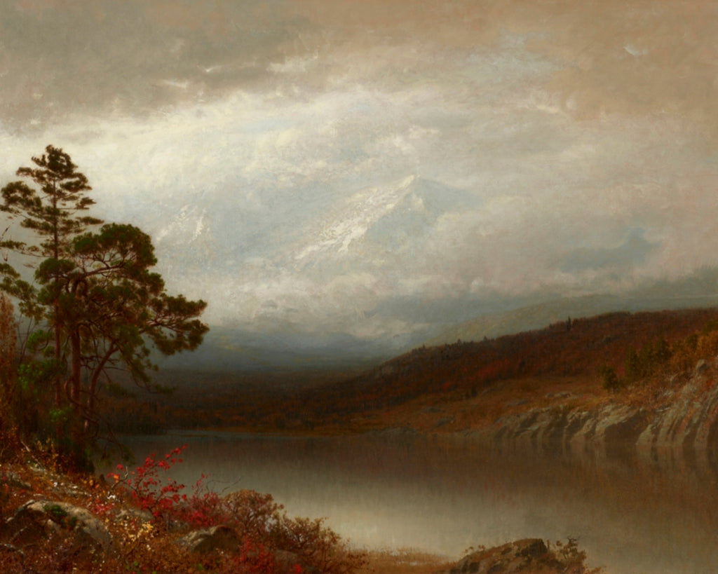 Autumn in the Adirondacks - Alexander Wyant Art Prints - Museum Quality Art