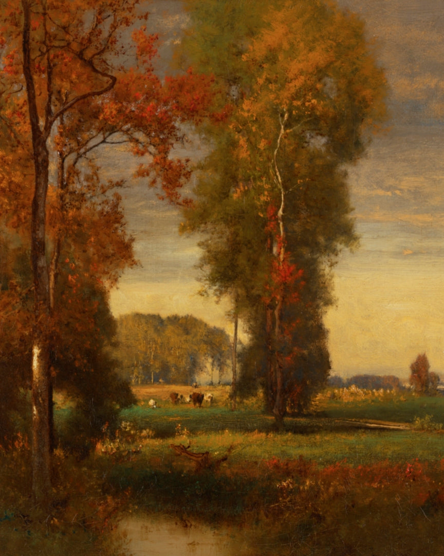 Autumn - George Inness Art Prints - Museum Quality Art