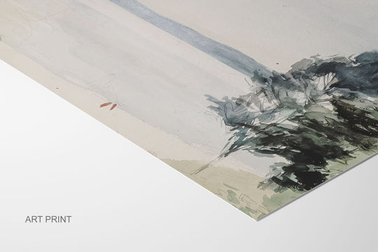 Beach Study Art Print – Museum Quality Art