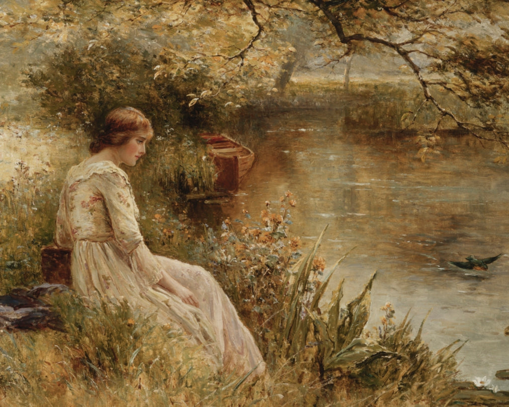 Faraway Thoughts Victorian Art Prints Museum Quality Art