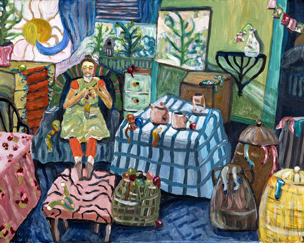 Faustine's Sock Parlour - Deborah Alastra Art Prints – Museum Quality Art