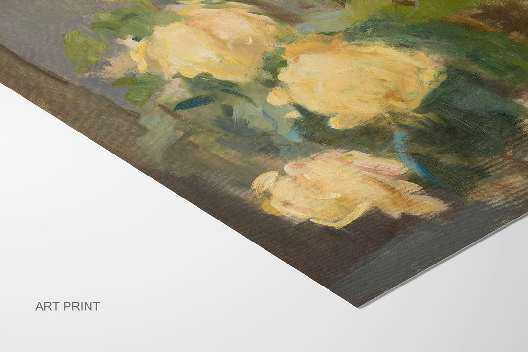 Golden Roses - Yellow Roses Framed Art – Museum Quality Art