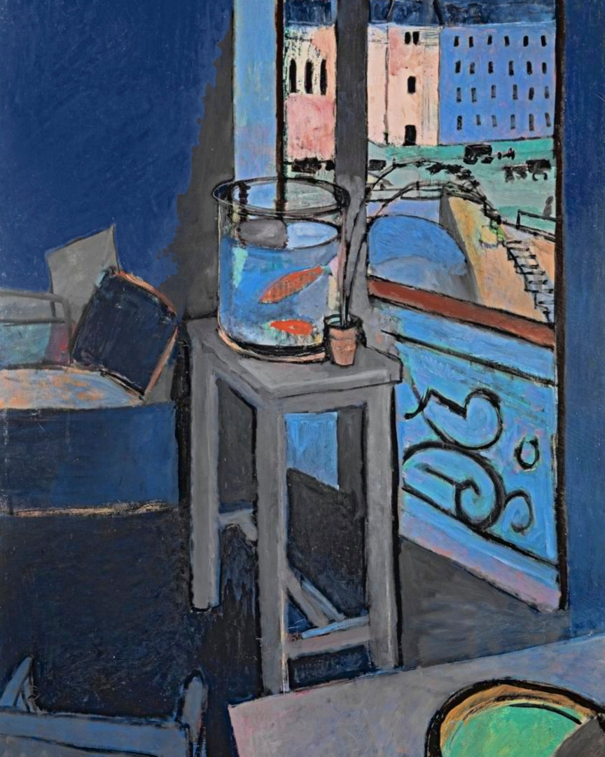 Interior, the Goldfish Bowl - Henri Matisse Art Prints - Museum Quality Art
