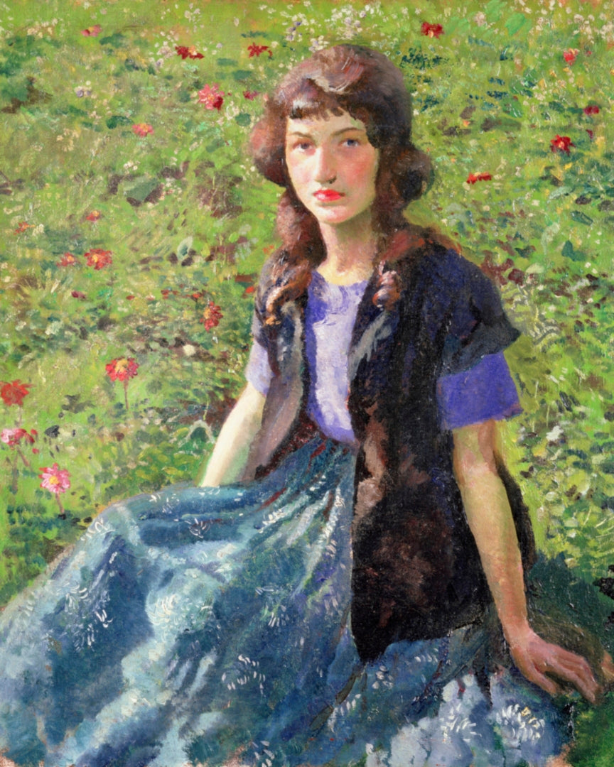 Margaux - Vintage Female Portraits - Museum Quality Art