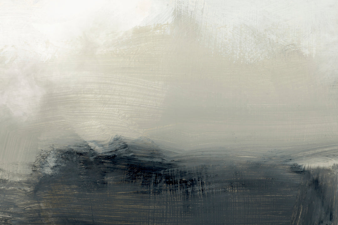 Minus - Black and Grey Abstract Contemporary Wall Art - Museum Quality Art