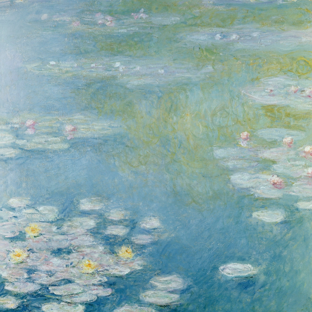 Nympheas at Giverny - Claude Monet Square Art Prints - Museum Quality Art