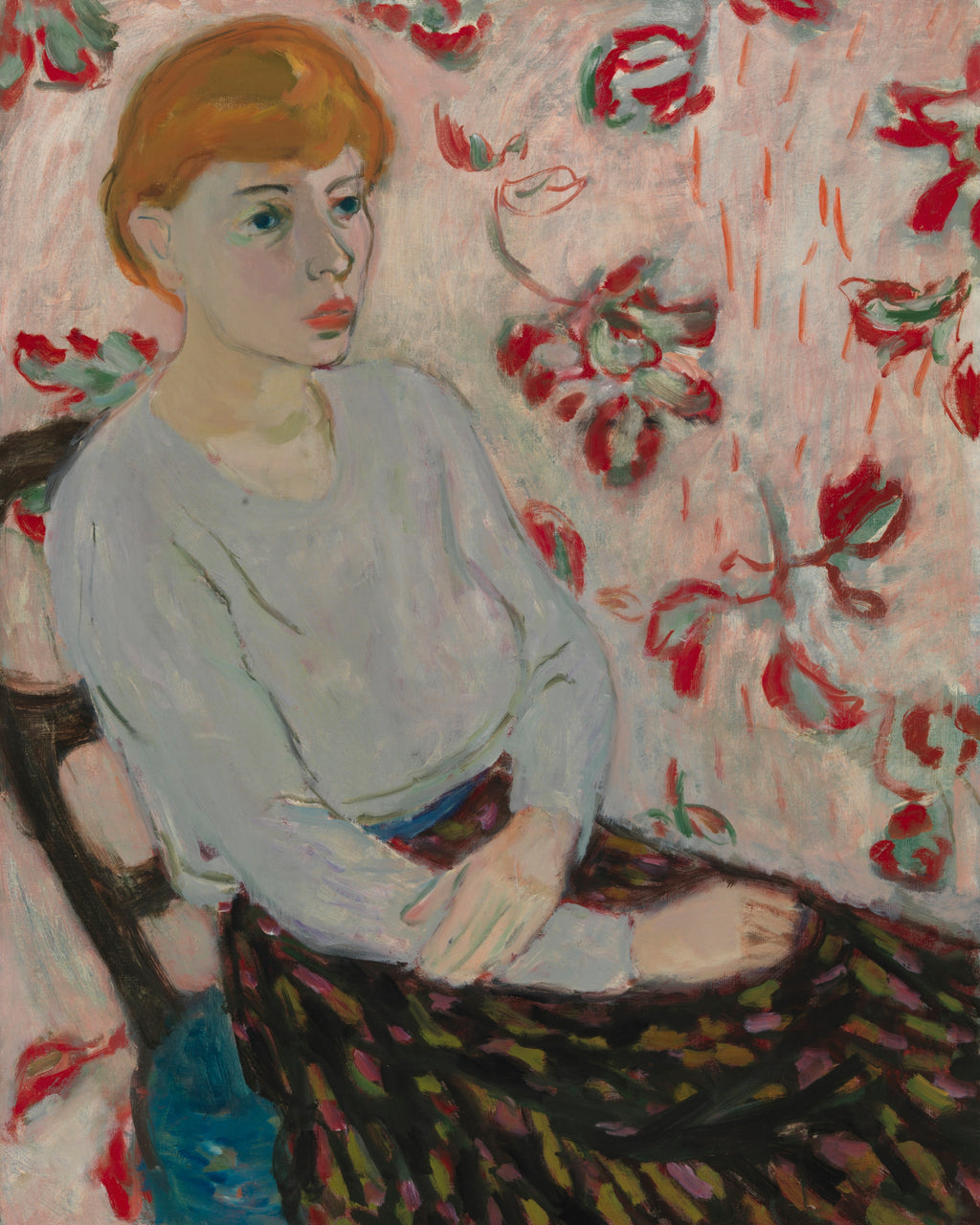 Portrait of a Girl - Nils Nilsson Art Prints - Museum Quality Art