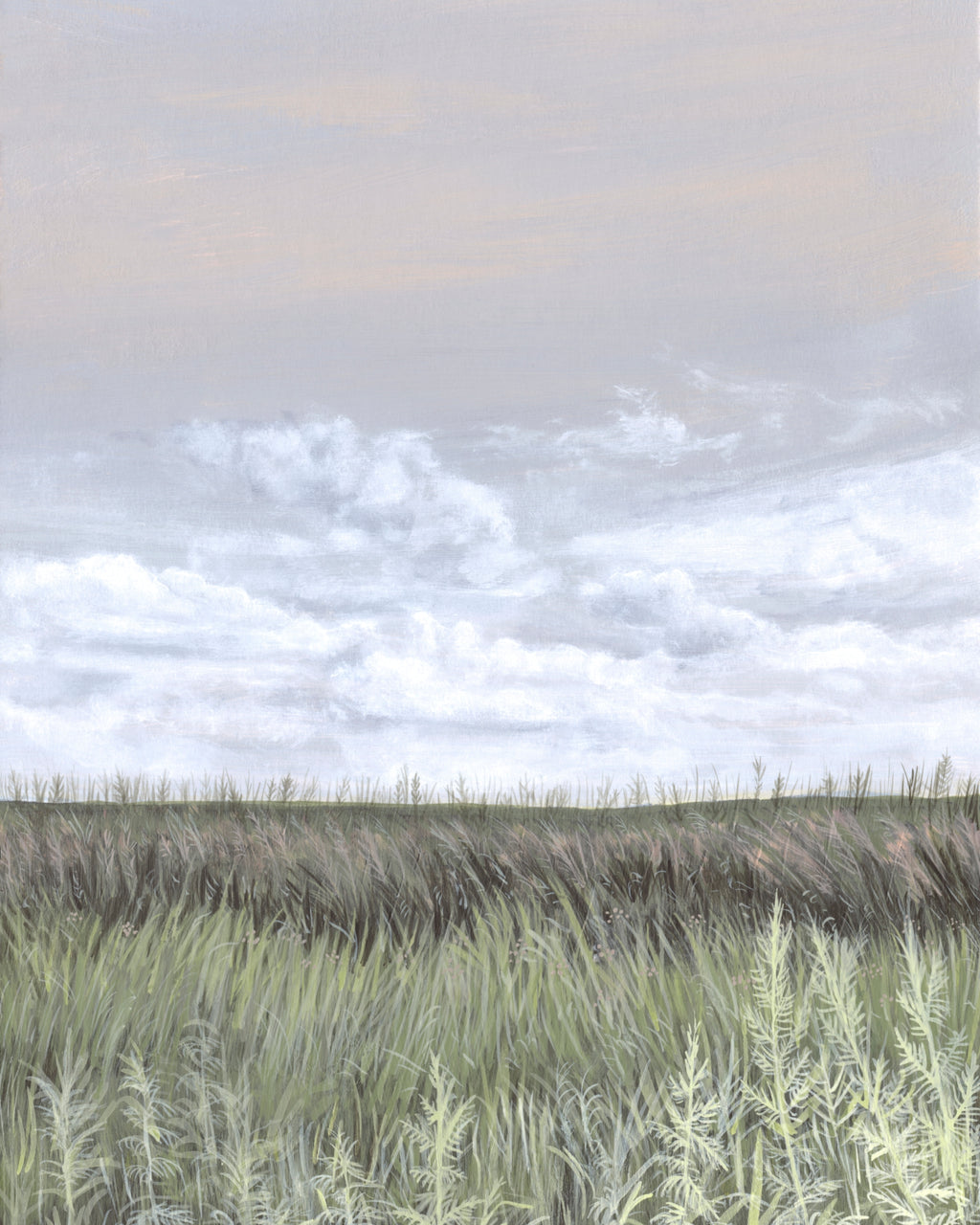 Prairie Wind II - Hettie Roberts Landscape Art Prints - Museum Quality Art