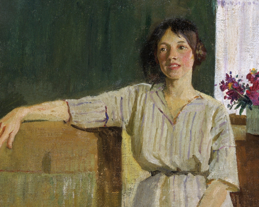 The Artist's Model, Newlyn - Harold Harvey Art Prints - Museum Quality Art