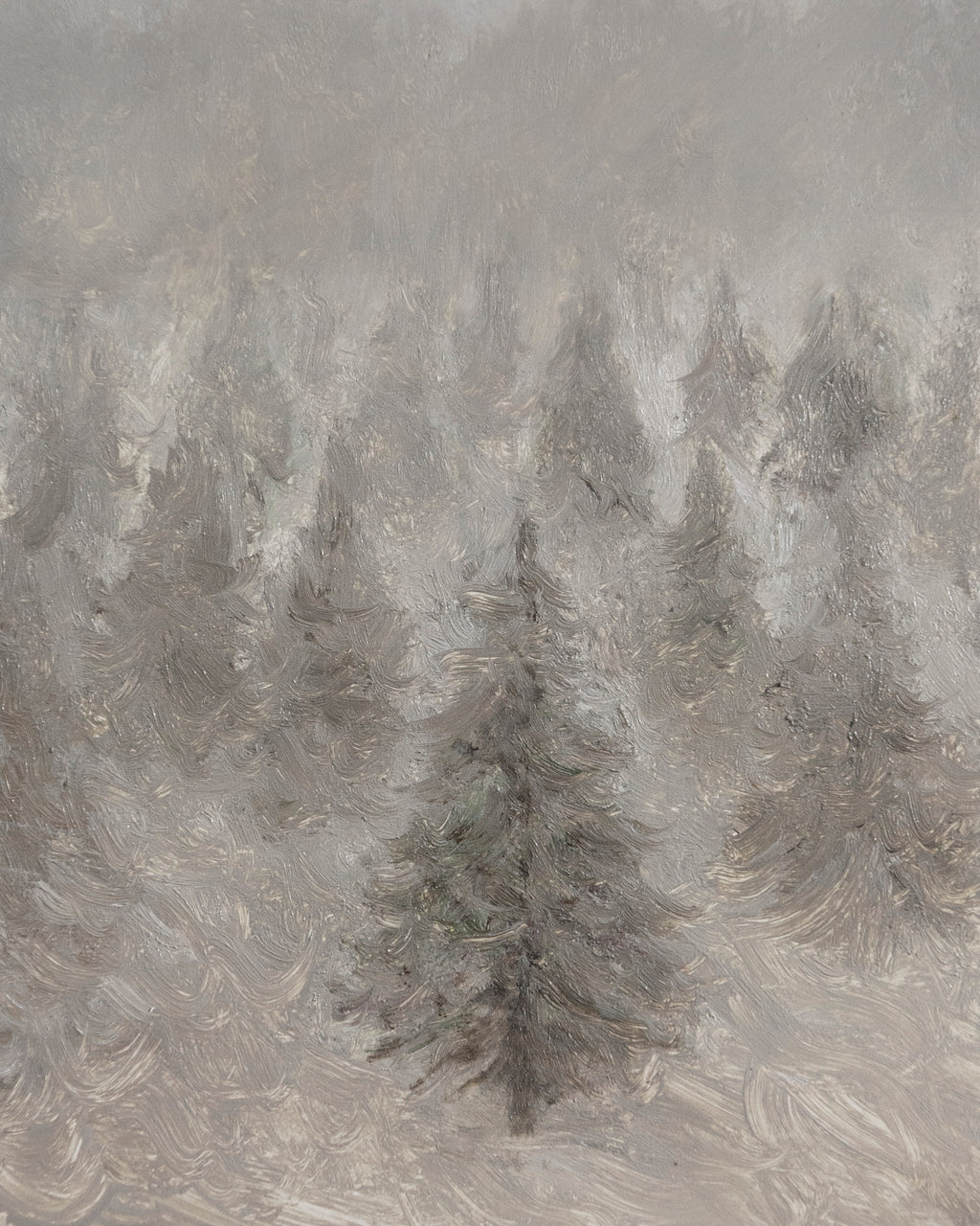 Winter Trees - James Zamora Art Prints - Museum Quality Art