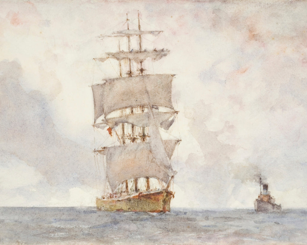 Barque and Tug - Henry Scott Tuke Art Prints - Shop for Prints – Museum ...