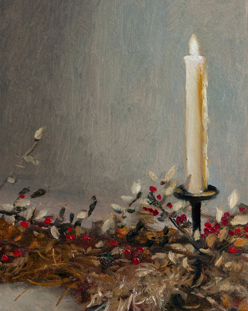 Christmas Candlelight - Classic Holiday Art Prints - Museum Quality Art