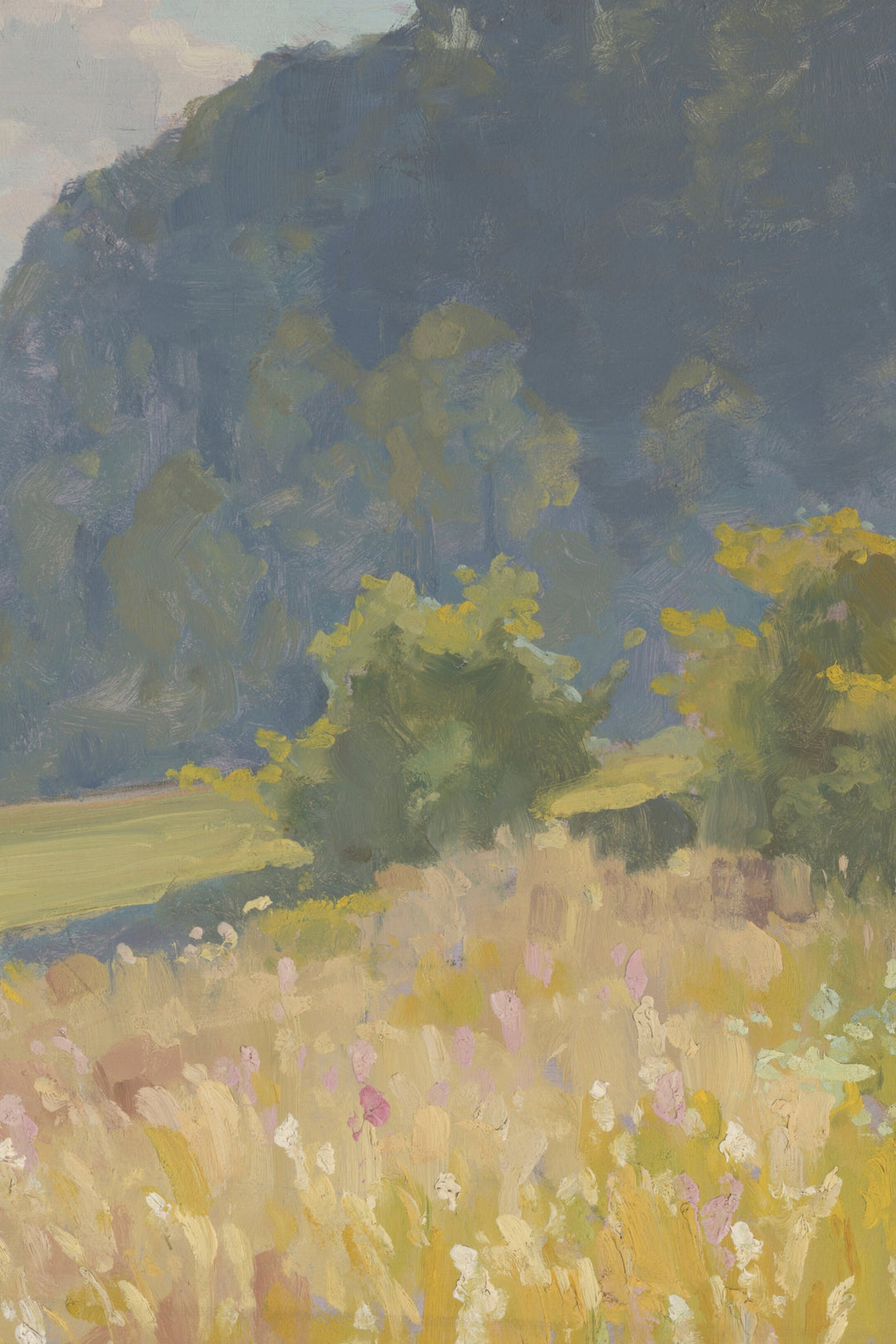 Joyful Landscape II - Happy Landscape Art Print – Museum Quality Art