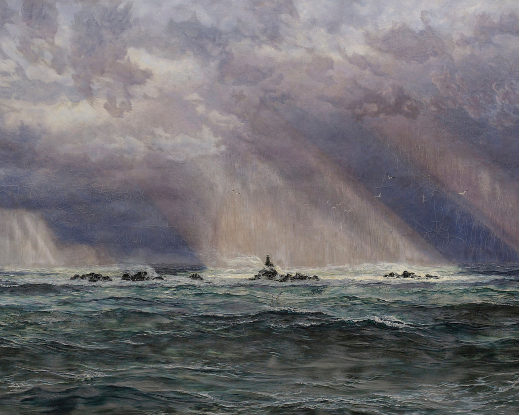 Northwest Gale Art Print - Seascape Wall Art – Museum Quality Art