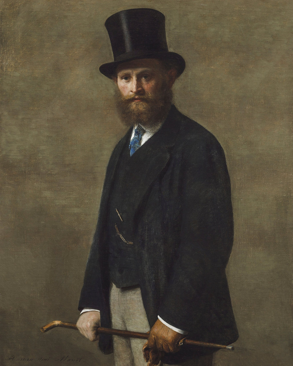 Top Hat - Man in Top Hat Art Print – Museum Quality Art